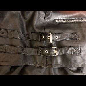 a.n.a | Jackets & Coats | Ana Black Plus Size Moto Jacket 3x Side ...